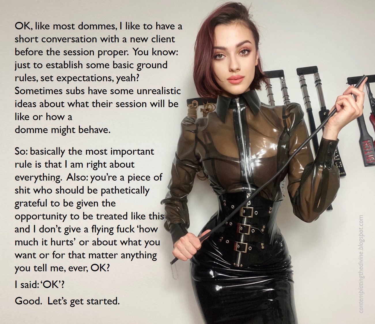 public humiliation – Contemplating the divine