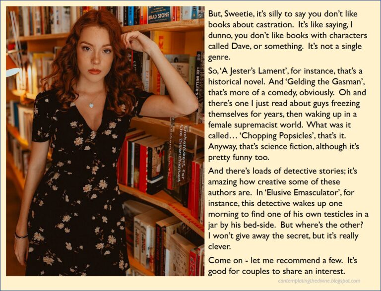 castration – Contemplating the divine