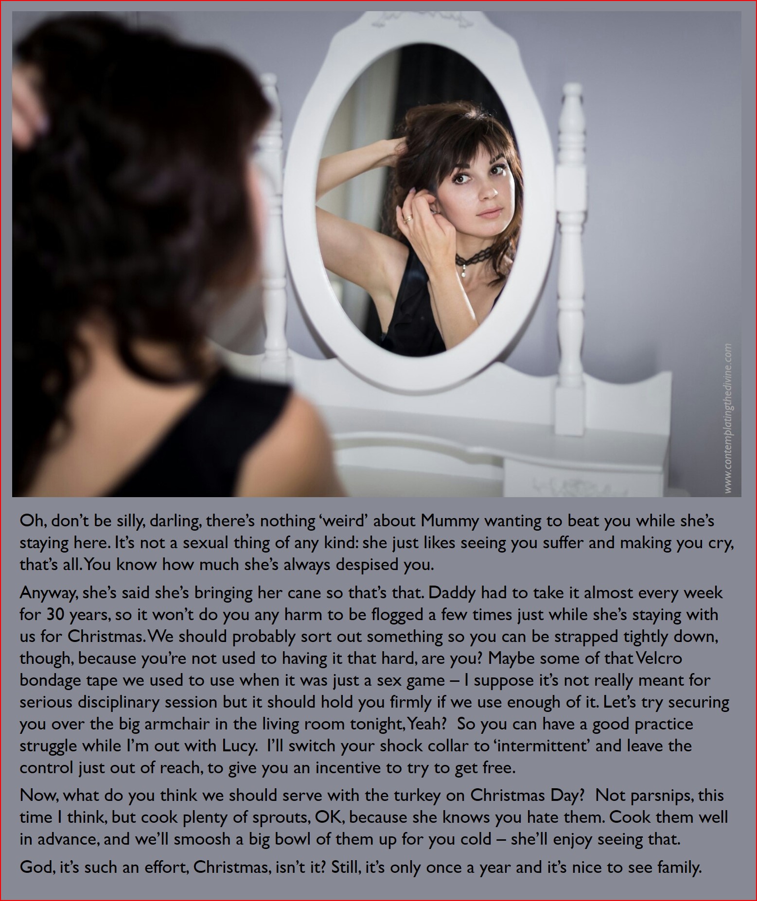 forced bi – Contemplating the divine