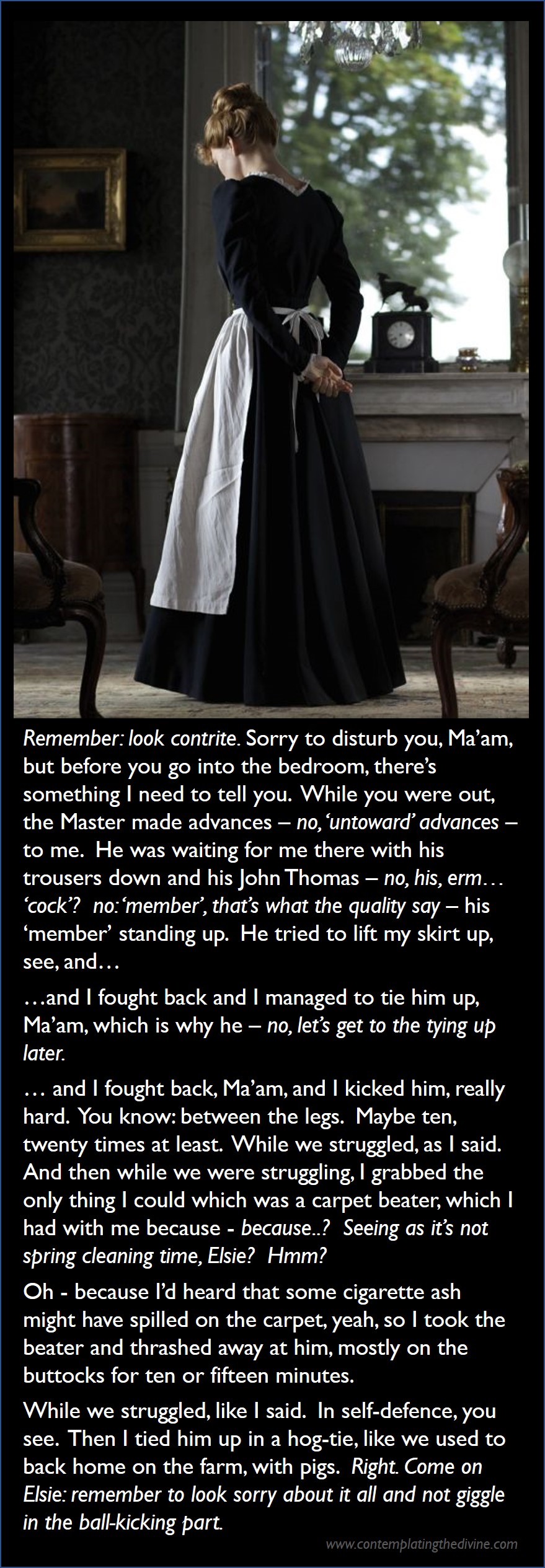 caning – Contemplating the divine