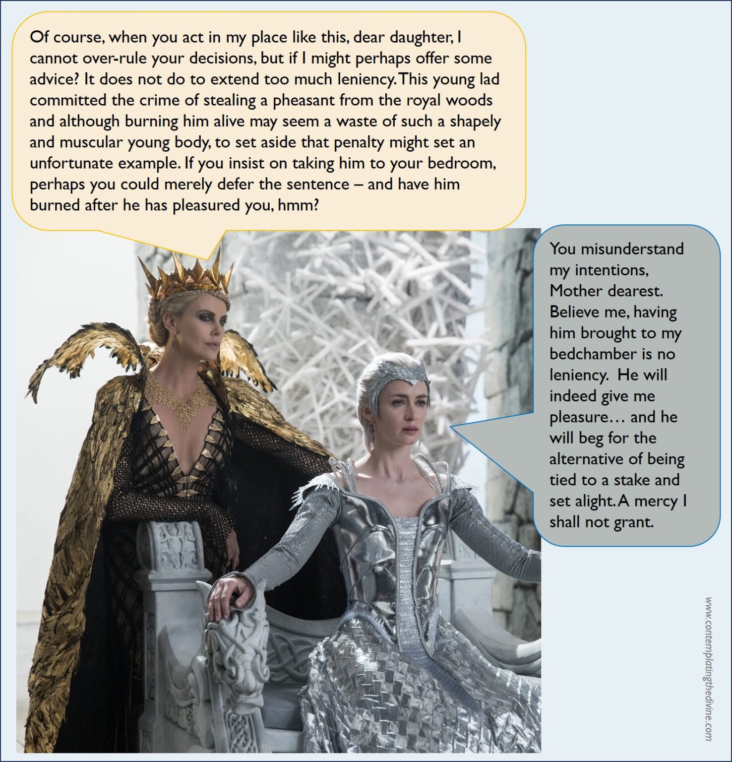 femdom – Contemplating the divine